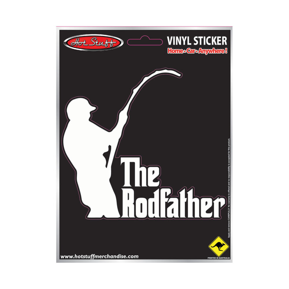 Hot Stuff Sticker Rod Father, Vinyl | Supercheap Auto