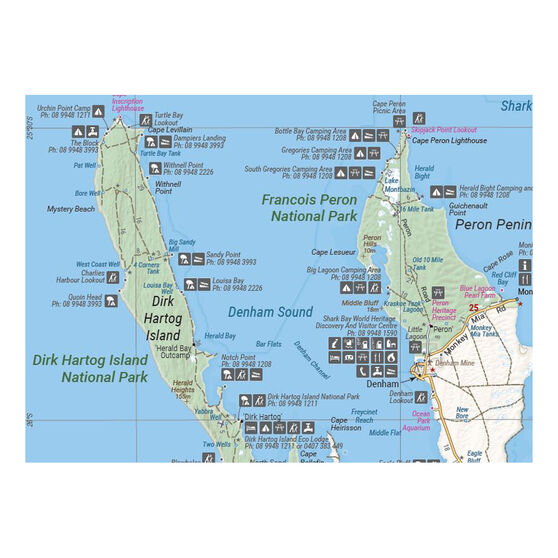 Hema Pilbara And Coral Coast Map (9th Edition) | Supercheap Auto