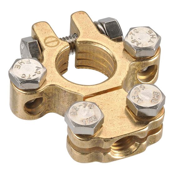 Projecta Battery Terminal Forged Brass Saddle With Dual Auxiliary ...