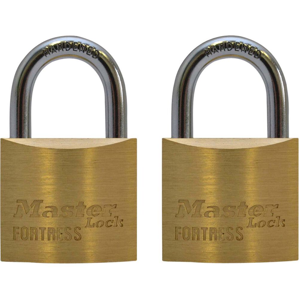 Master Lock Fortress Padlock - 30mm, 2 Pack | Supercheap Auto