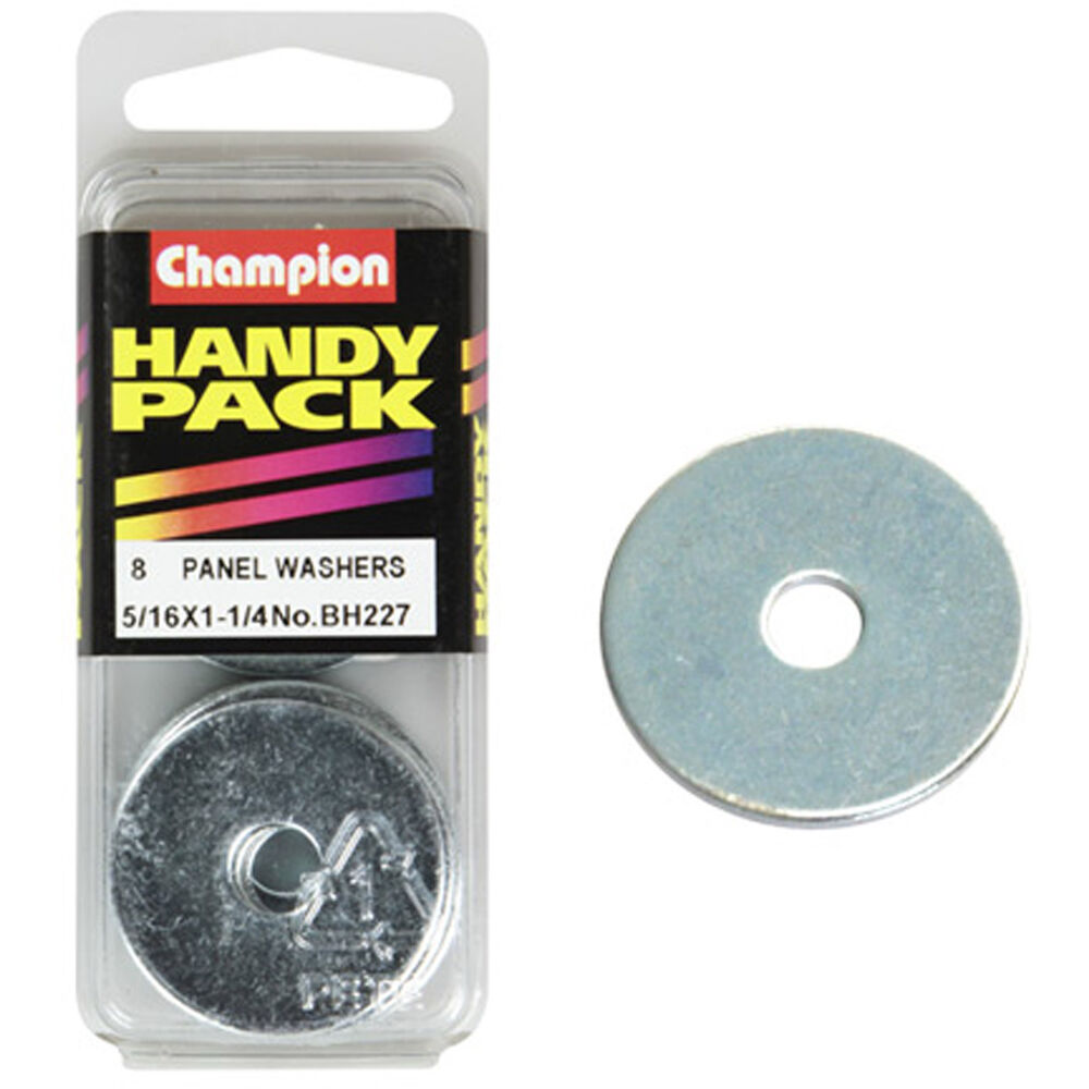 Champion Panel Washer - 5 / 16inch X 1-1 / 4inch, BH227, Handy Pack ...