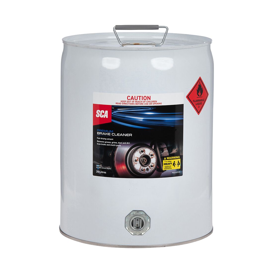 SCA Premium Brake Cleaner 20L - ST/AC29/20 | Supercheap Auto