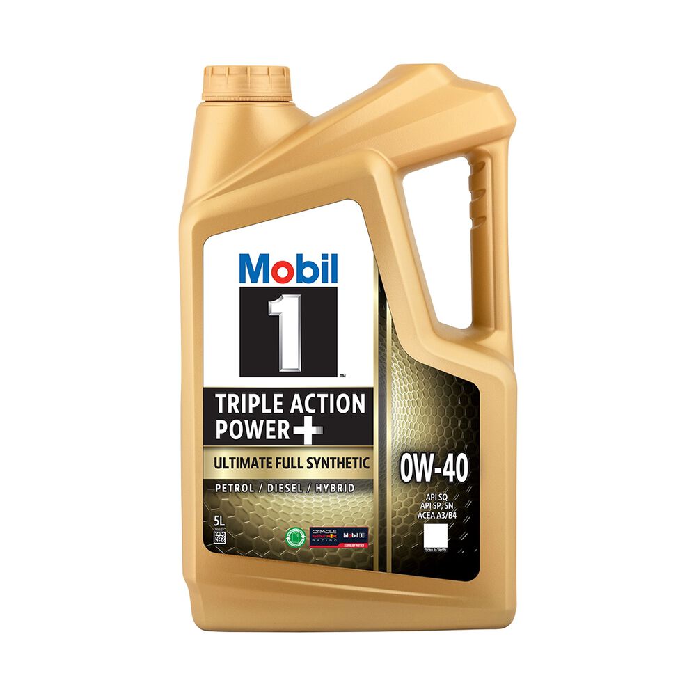 Mobil 1 Triple Action 0W-40 Engine Oil 5 Litre | Supercheap Auto