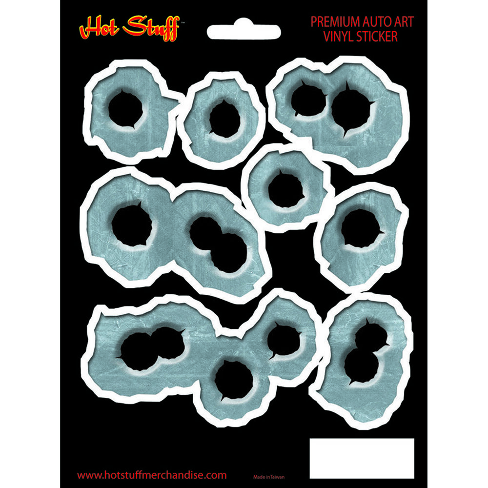 Stickers Bullet Holes, Vinyl | Supercheap Auto