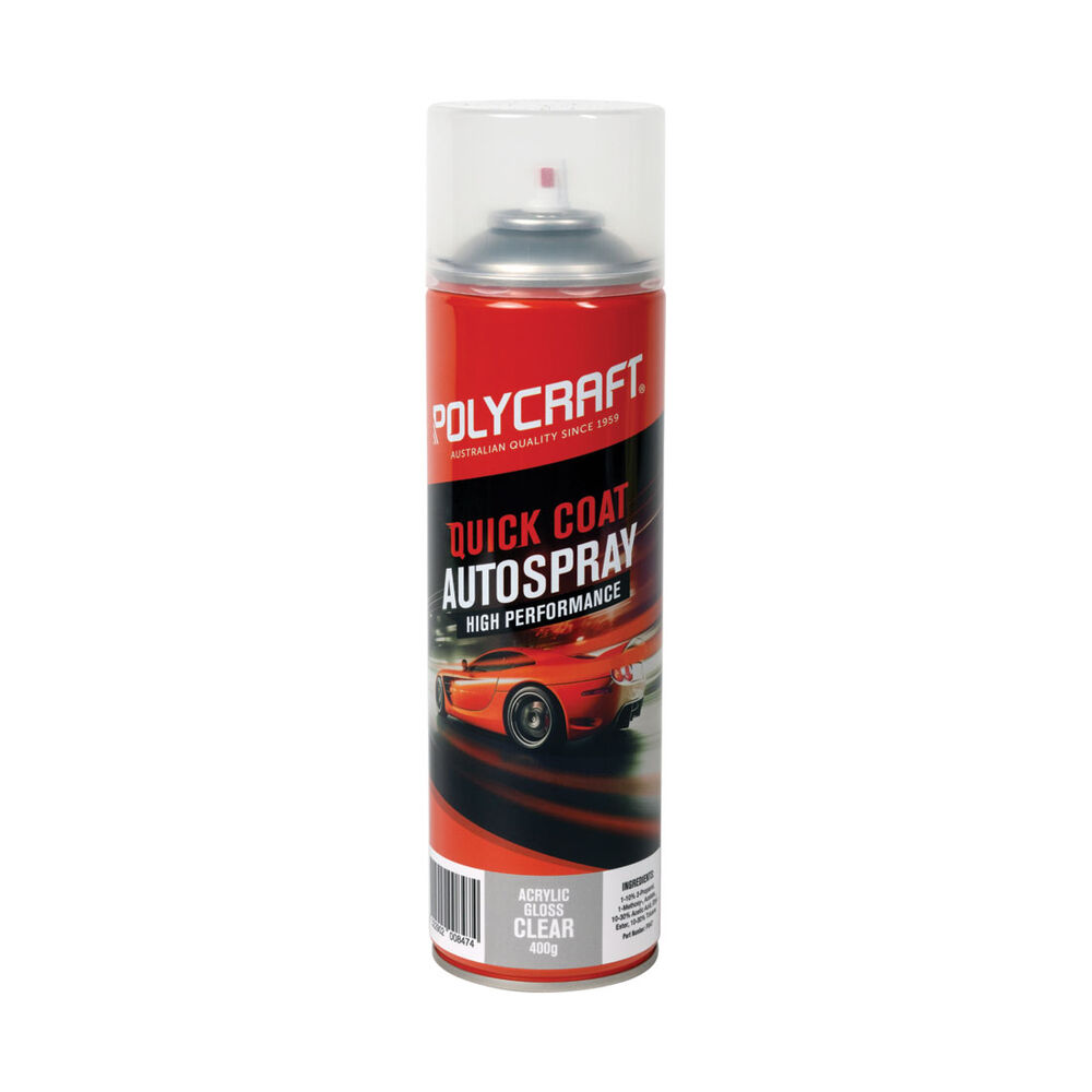 Polycraft Acrylic Gloss Clear 400g | Supercheap Auto