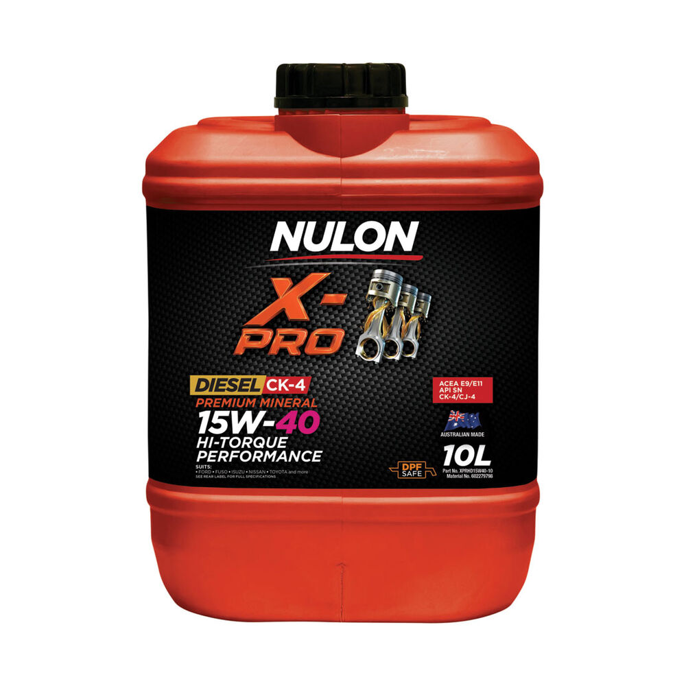 Nulon X-Pro 15W-40 Hi-Torque Performance 10 Litre | Supercheap Auto