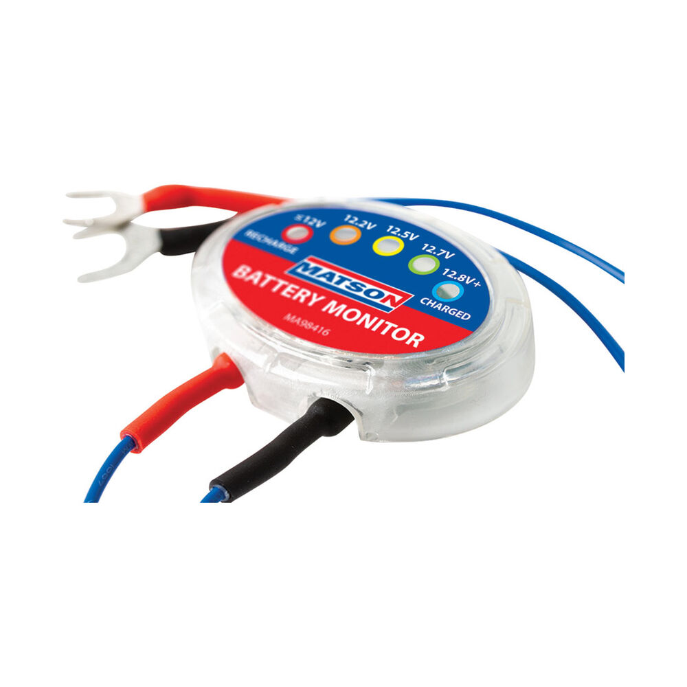 Matson 12V LED Battery Monitor | Supercheap Auto