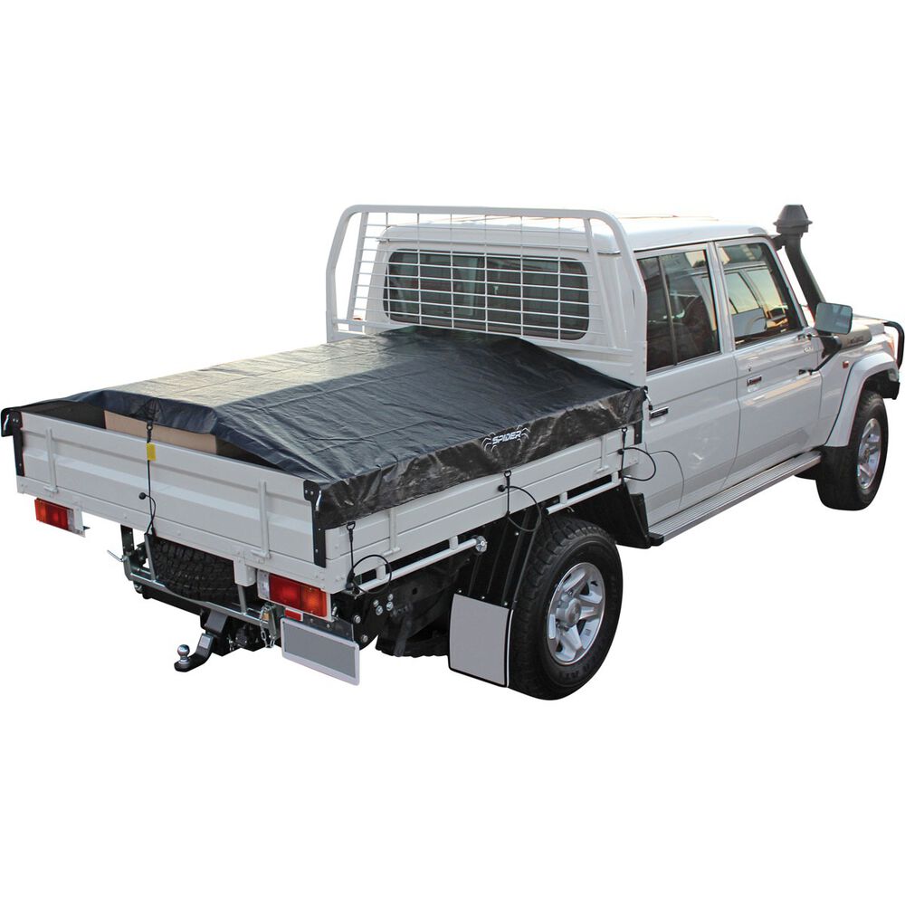 Spider Dual Cab Mesh Tarp - 1.86m X 2.15m | Supercheap Auto