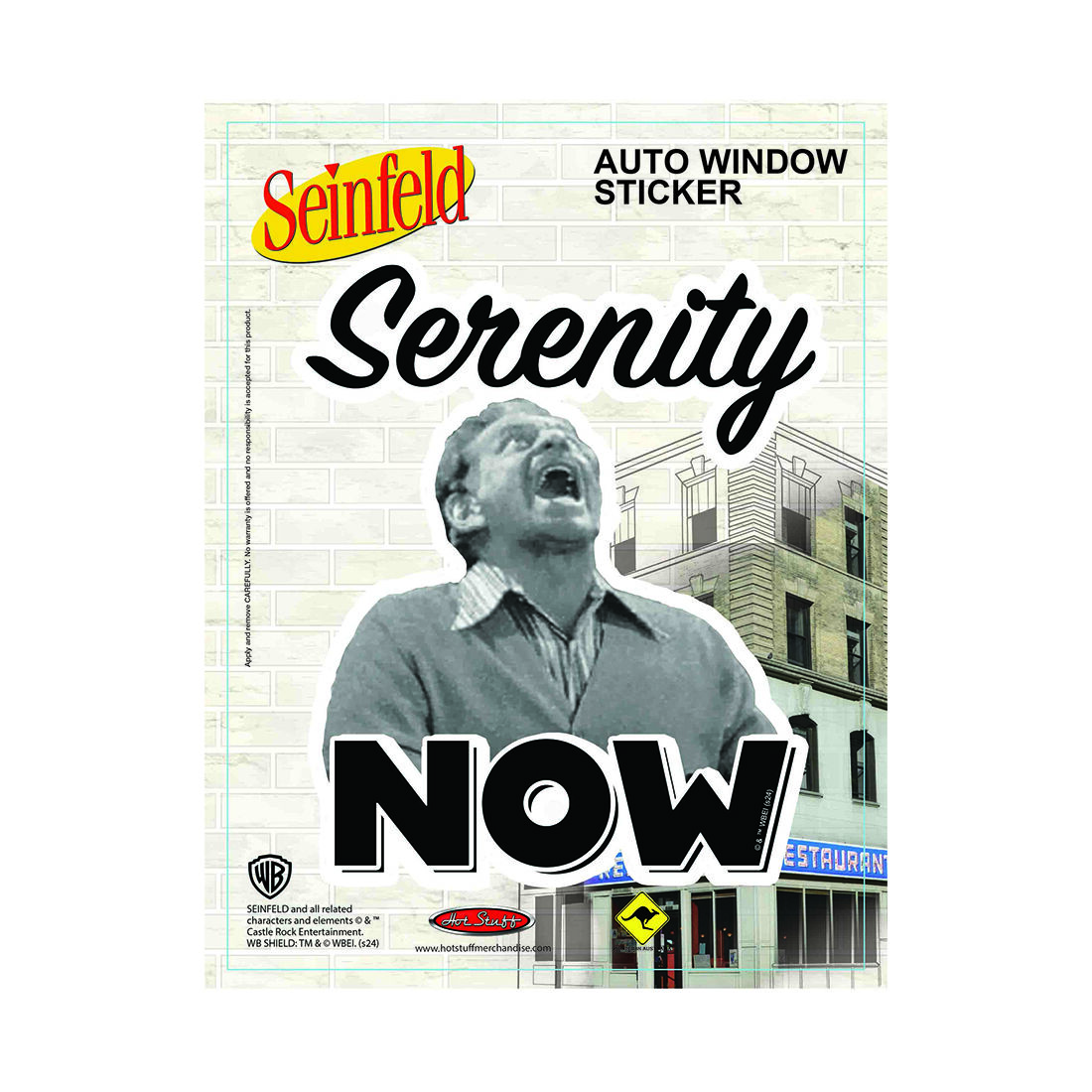 Sticker Serenity Now | Supercheap Auto