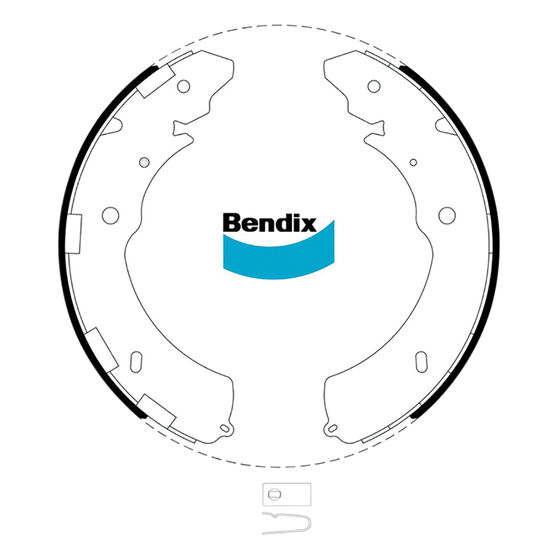 Bendix Brake Shoes - BS5018 | Supercheap Auto