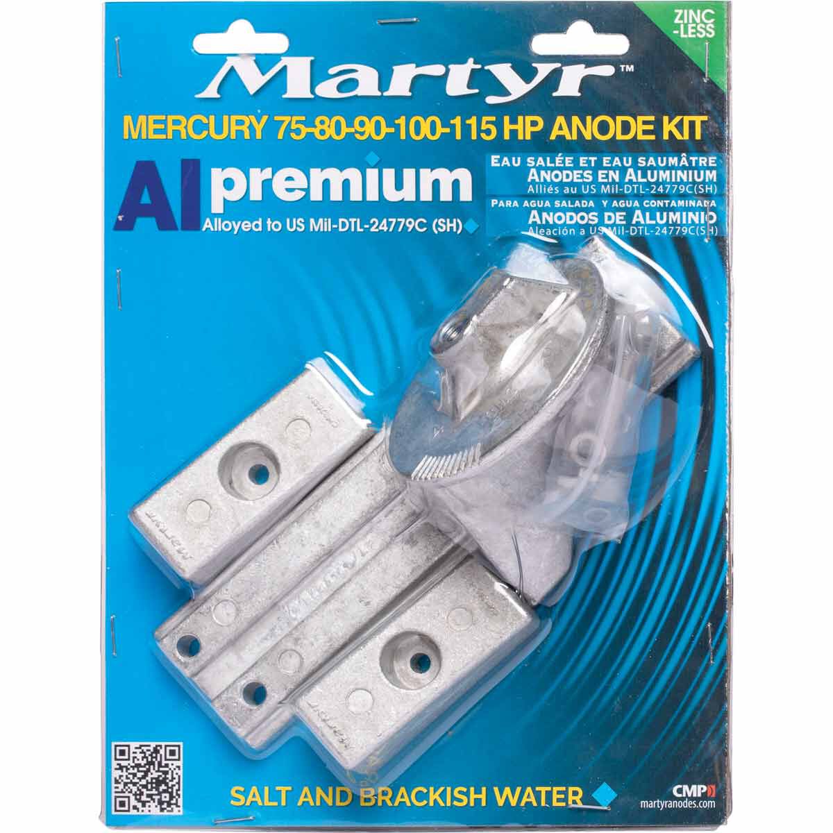 Martyr Alloy Outboard Anode Kit - CMM75115KITA | Supercheap Auto