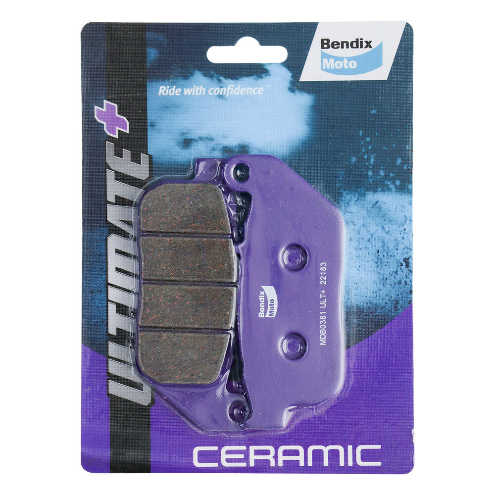 Bendix Ultimate+ Motorcycle Disc Brake Pads - MDB0381-ULT+ | Supercheap ...