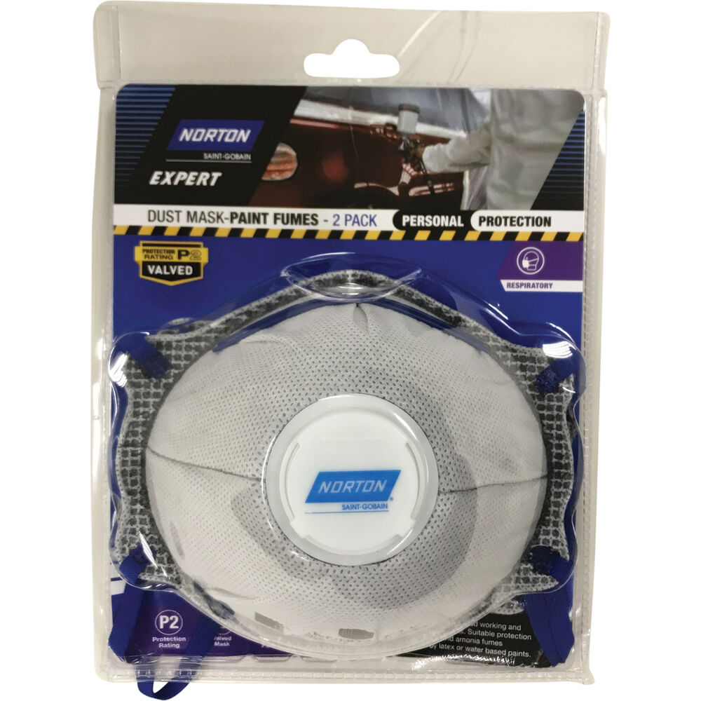 Norton Disposable Safety Masks with Carbon - 2 Pack | Supercheap Auto