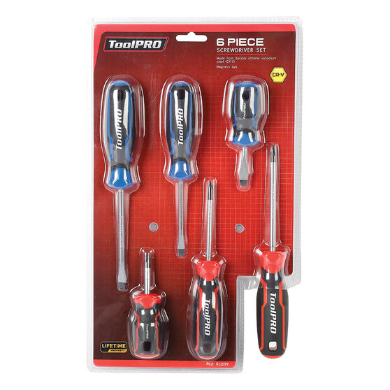 ToolPRO Screwdriver Set - 6 Piece | Supercheap Auto