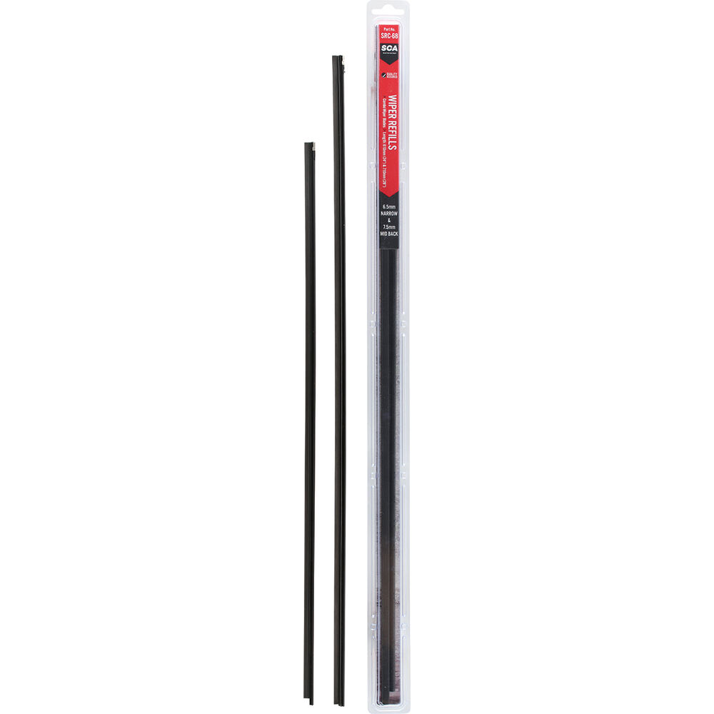 SCA Wiper Refill Single Edge - Combination 6.5mm & 7.5mm, Pair ...