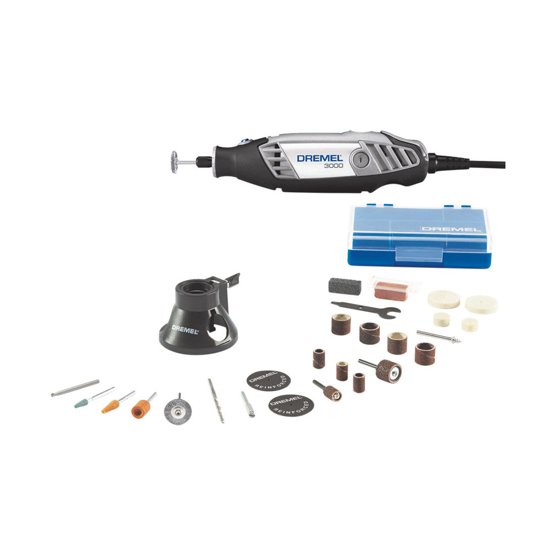 Dremel 3000 Series 130W Rotary Tool Kit