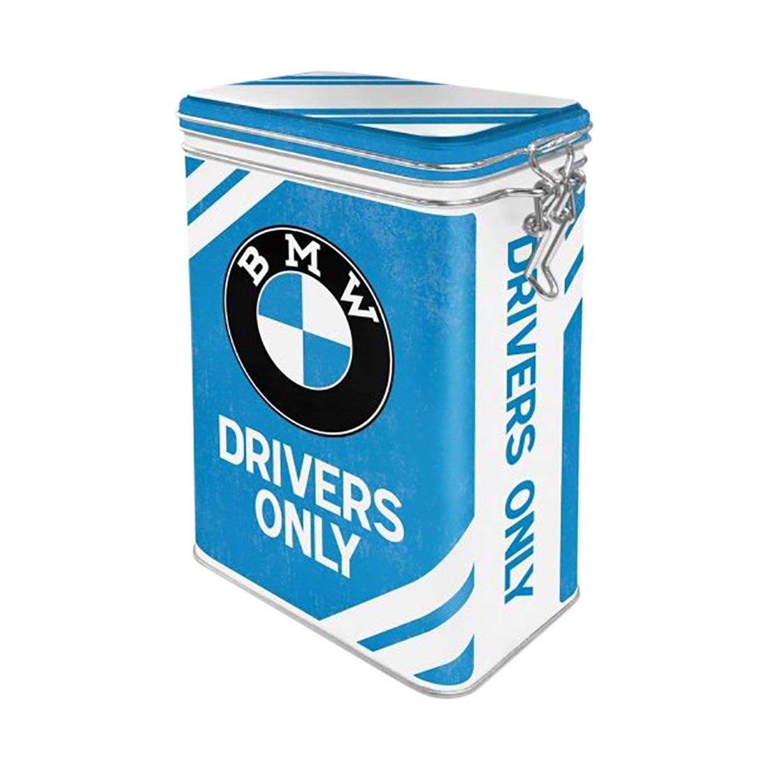Nostalgic-Art Clip Top Tin Box - BMW Drivers Only | Supercheap Auto