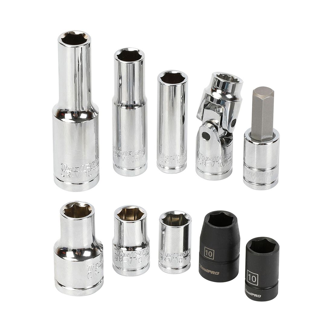 ToolPRO 10mm Essentials Socket Set 10 Piece