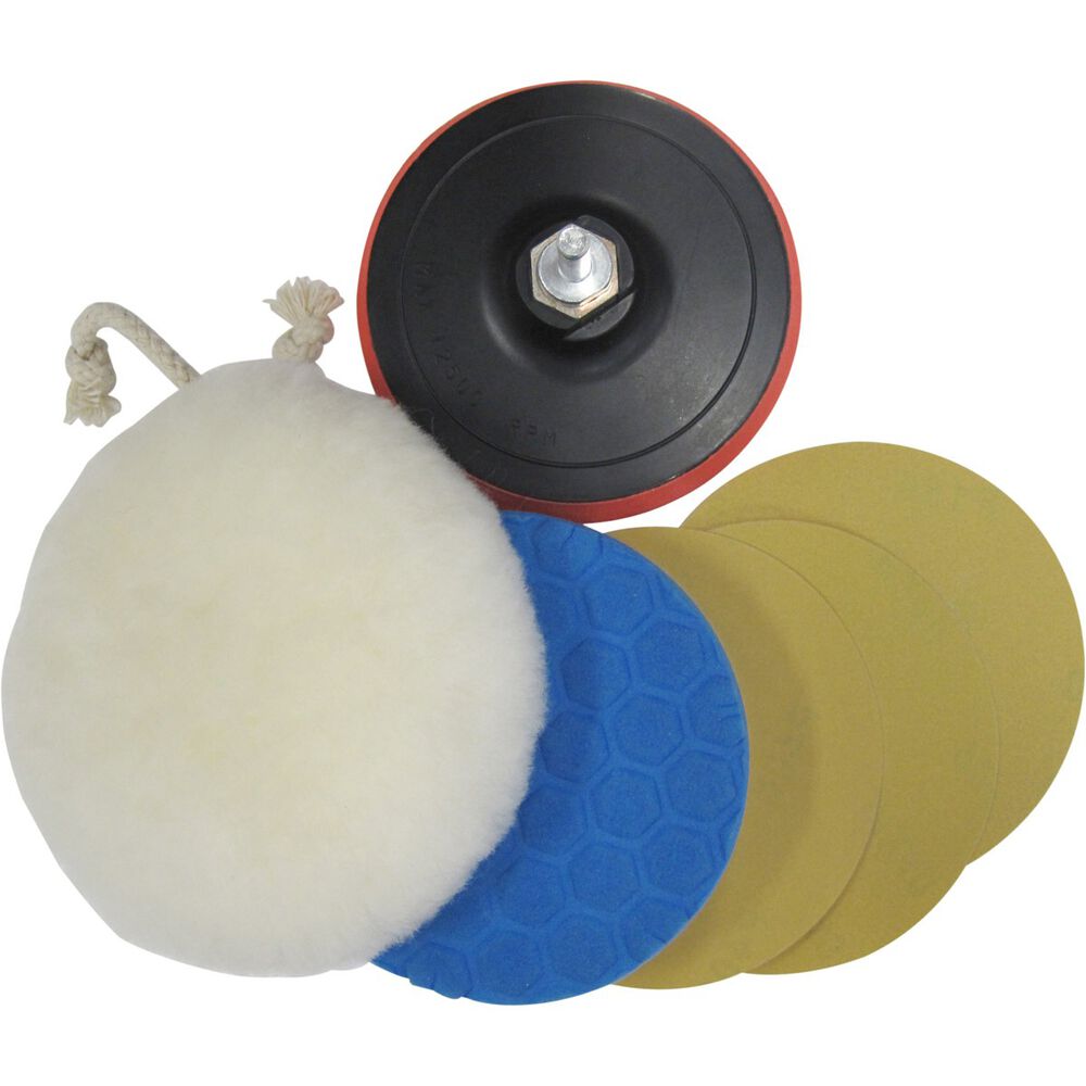 ToolPRO 6 in 1 Sanding and Polishing Kit 125mm | Supercheap Auto
