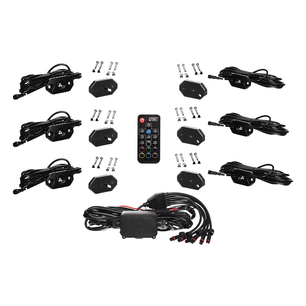 Ridge Ryder LED Rock Light Kit - 6PC | Supercheap Auto