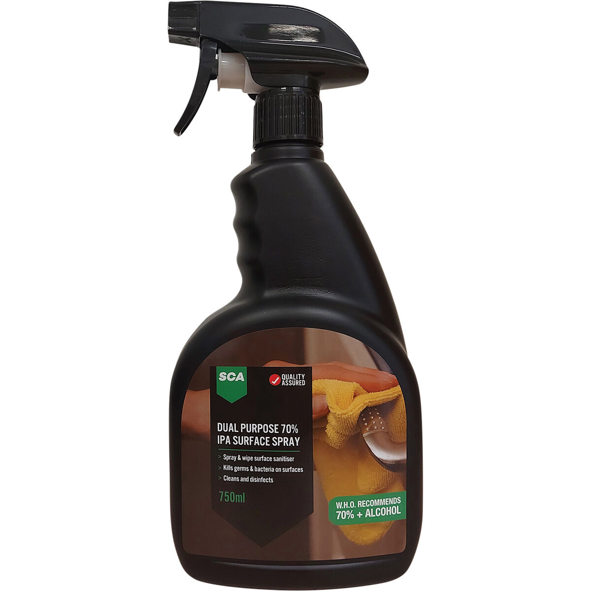 SCA Dual Purpose 70% IPA Surface Spray- 750ml | Supercheap Auto