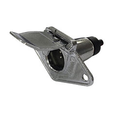 SCA Trailer Socket 7 Pin Small Round Metal | Supercheap Auto