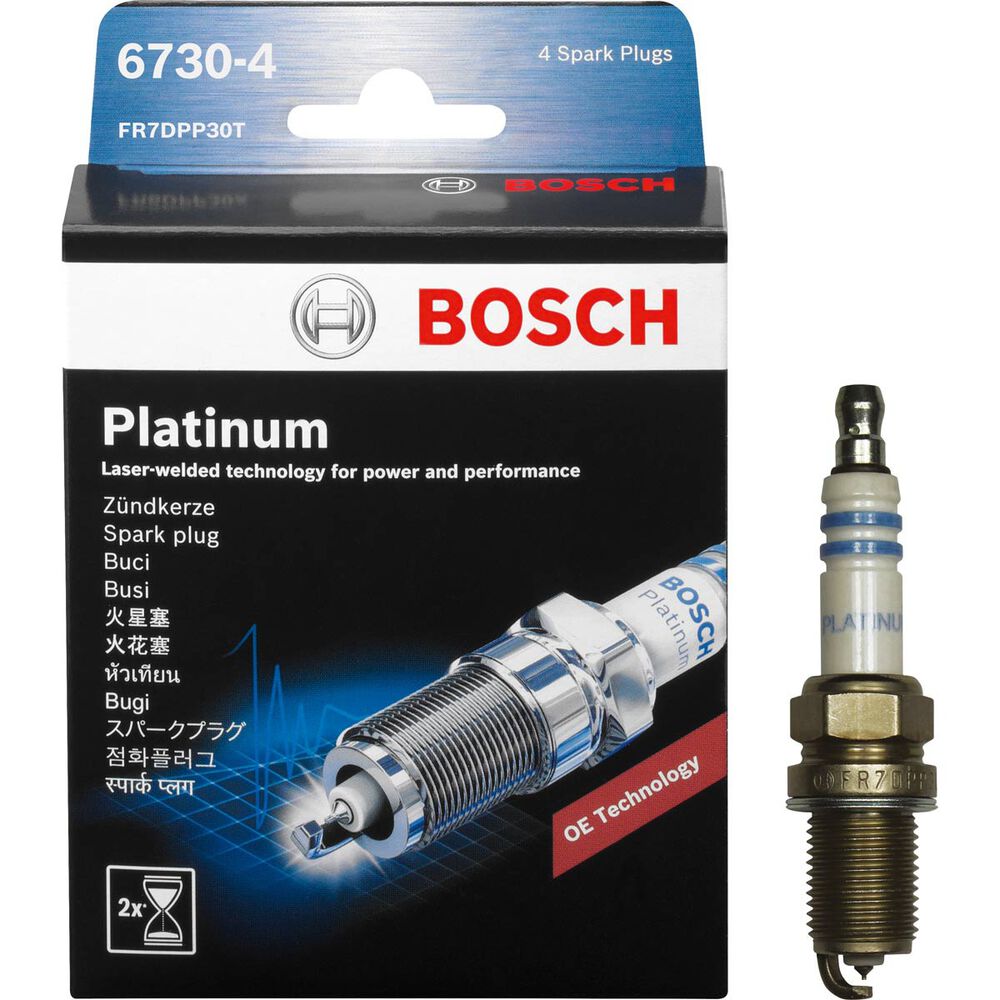 Bosch Platinum Spark Plug - 6730-4, 4 Pack | Supercheap Auto