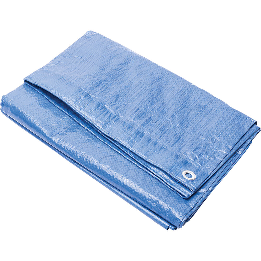 SCA Blue Poly Tarp 1.8m x 2.4m, 80GSM | Supercheap Auto