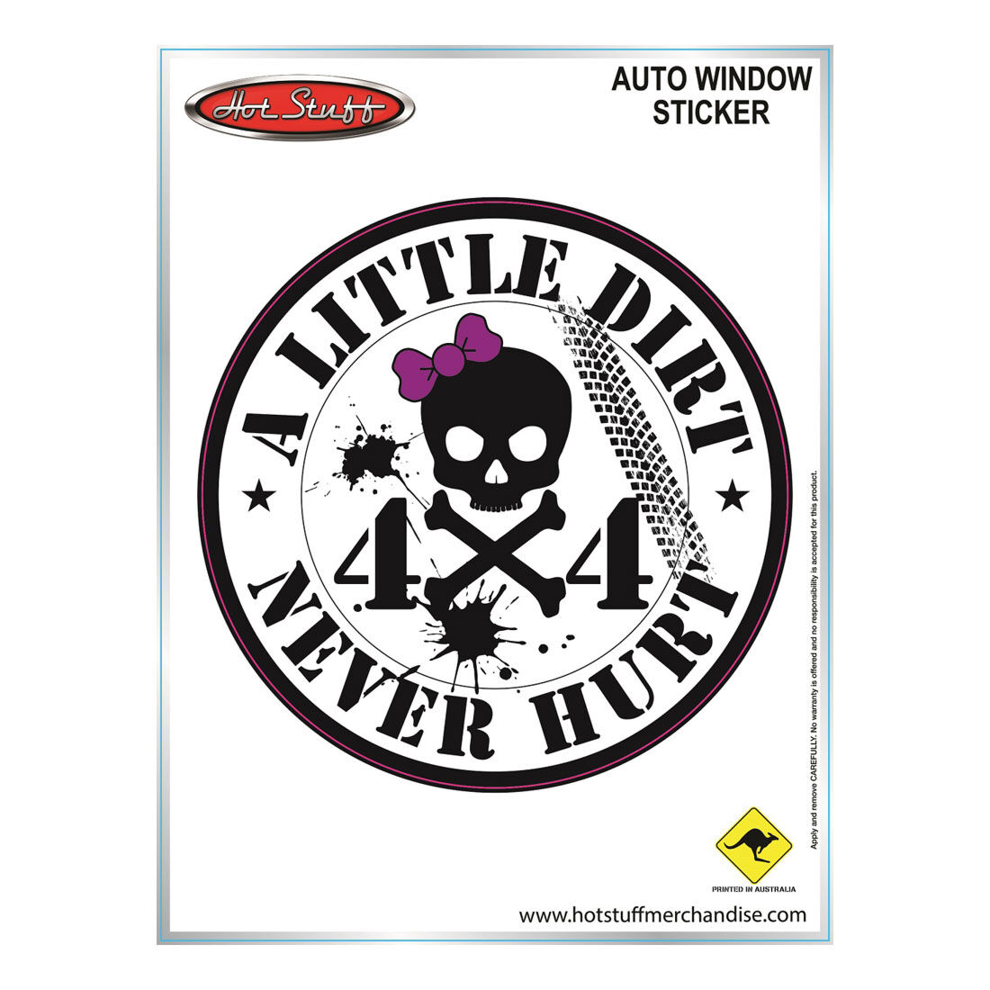 Hot Stuff Sticker A Little Dirt | Supercheap Auto