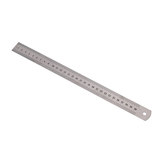 SCA Ruler - Stainless Steel, 300mm | Supercheap Auto