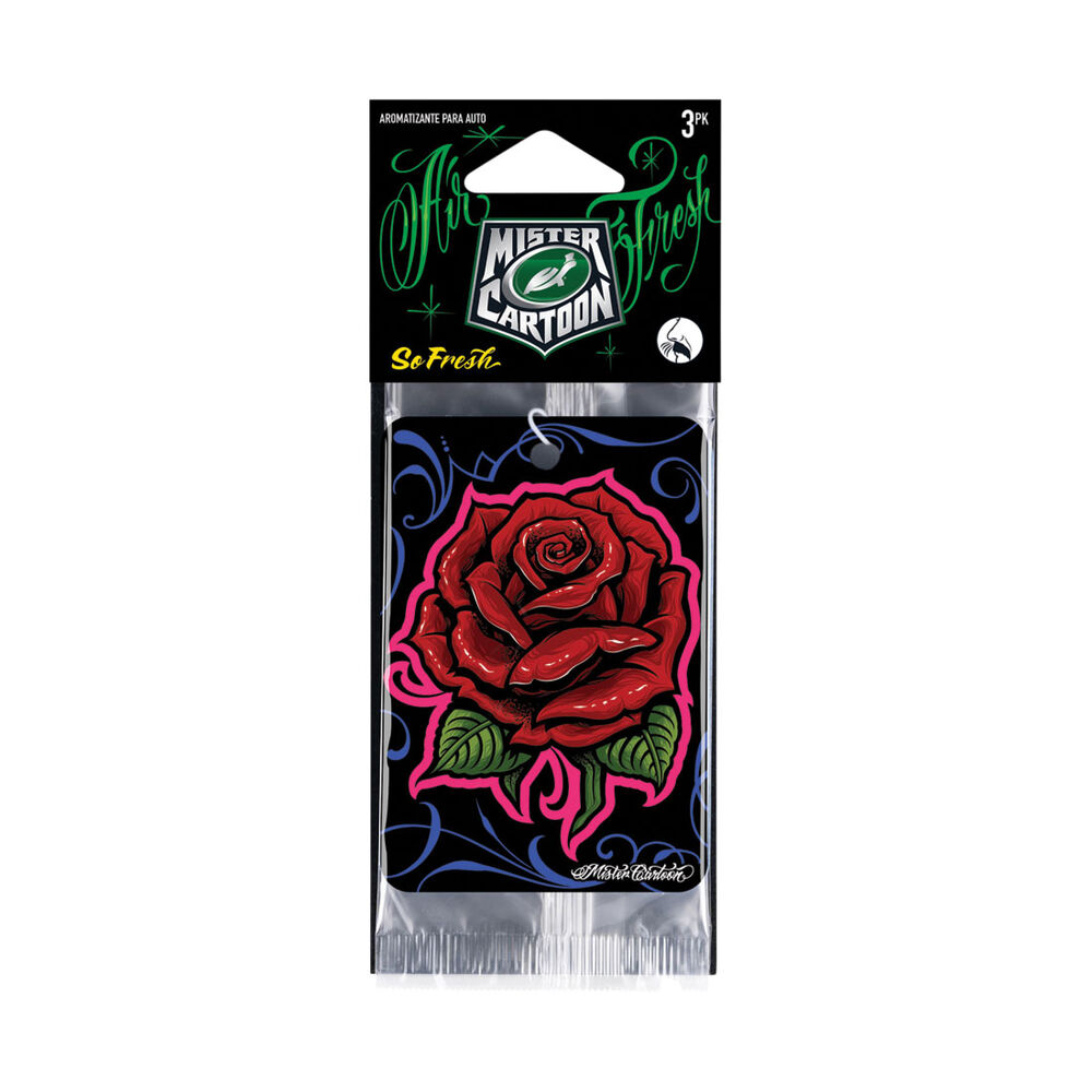 Turtle Wax x Mister Cartoon Air Freshener So Fresh 3 Pack | Supercheap Auto