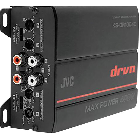 JVC Amplifier 4 Channel KS-DR1004D | Supercheap Auto
