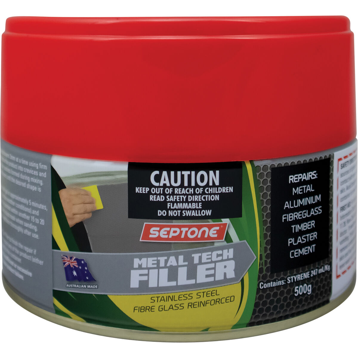 Septone® Metal Tech Filler - 500g | Supercheap Auto