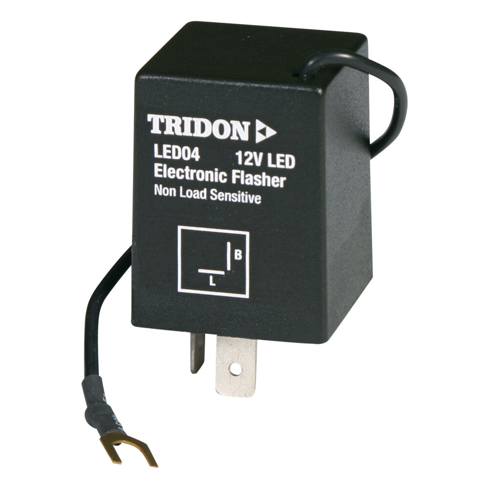 Tridon LED Flasher - 12V 2 Pin, Non -Load Sensitive - LED04 ...