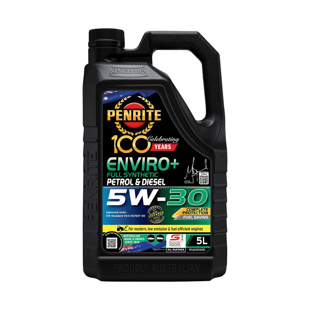 Penrite Enviro+ Engine Oil - 5W-30 5 Litre | Supercheap Auto