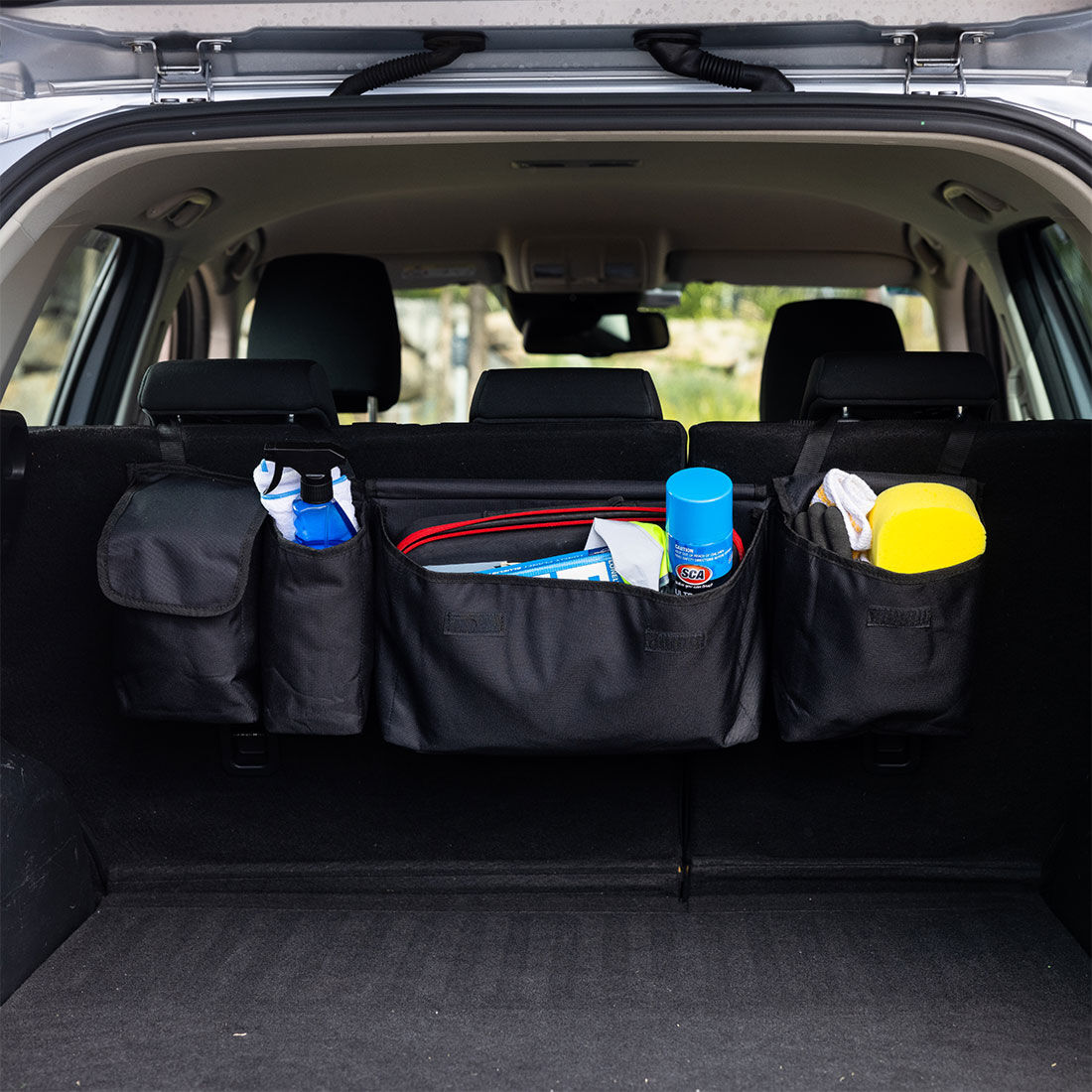 Cabin Crew Repreve Hanging Boot Organiser Black Supercheap Auto