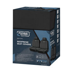 Ridge Ryder Neoprene Seat Covers Black Adjustable Headrests Airbag ...