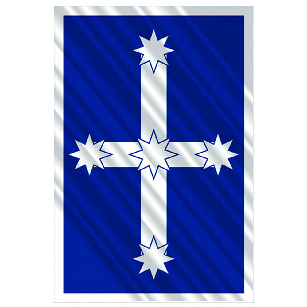 Sticker Eureka Flag, Chrome | Supercheap Auto