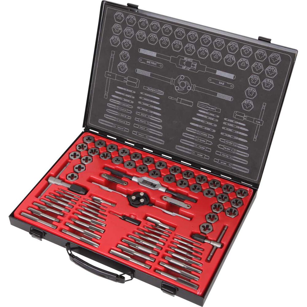 ToolPRO Tap and Die Set Metric and Imperial 76 Piece | Supercheap Auto