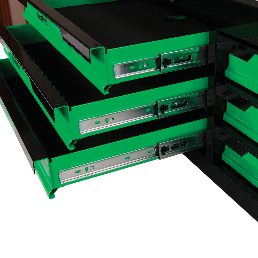 ToolPRO Neon Tool Chest Green 6 Drawer 42 Inch | Supercheap Auto