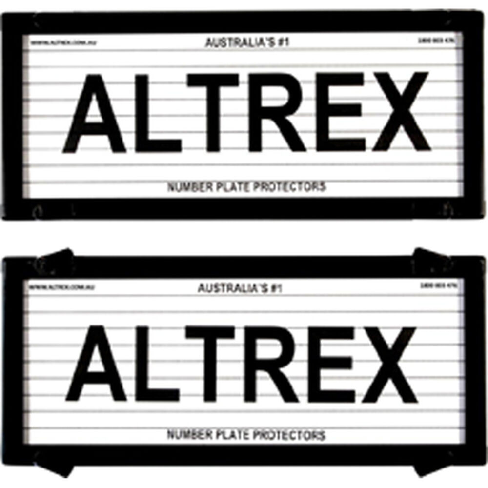 Altrex Number Plate Protector - 5 Figure With Lines 5L | Supercheap Auto