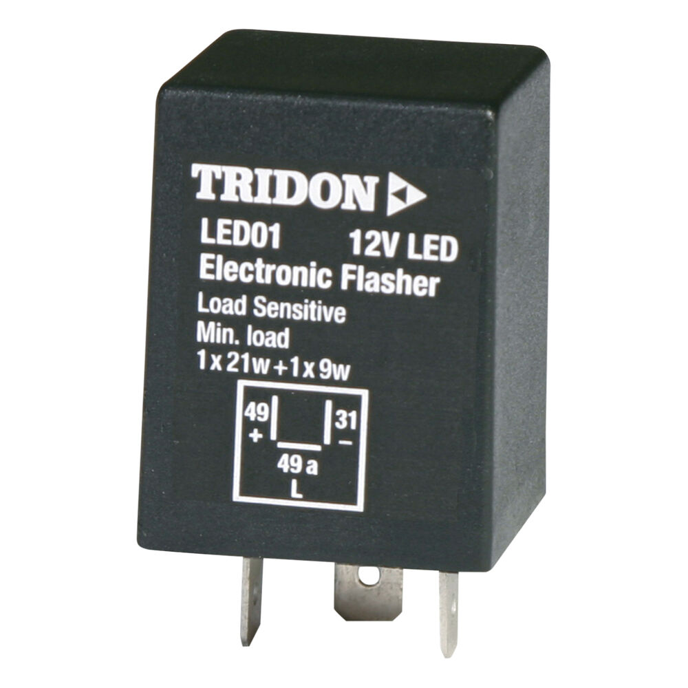 Tridon LED Flasher - 12V 3 Pin, Outage - LED01 | Supercheap Auto