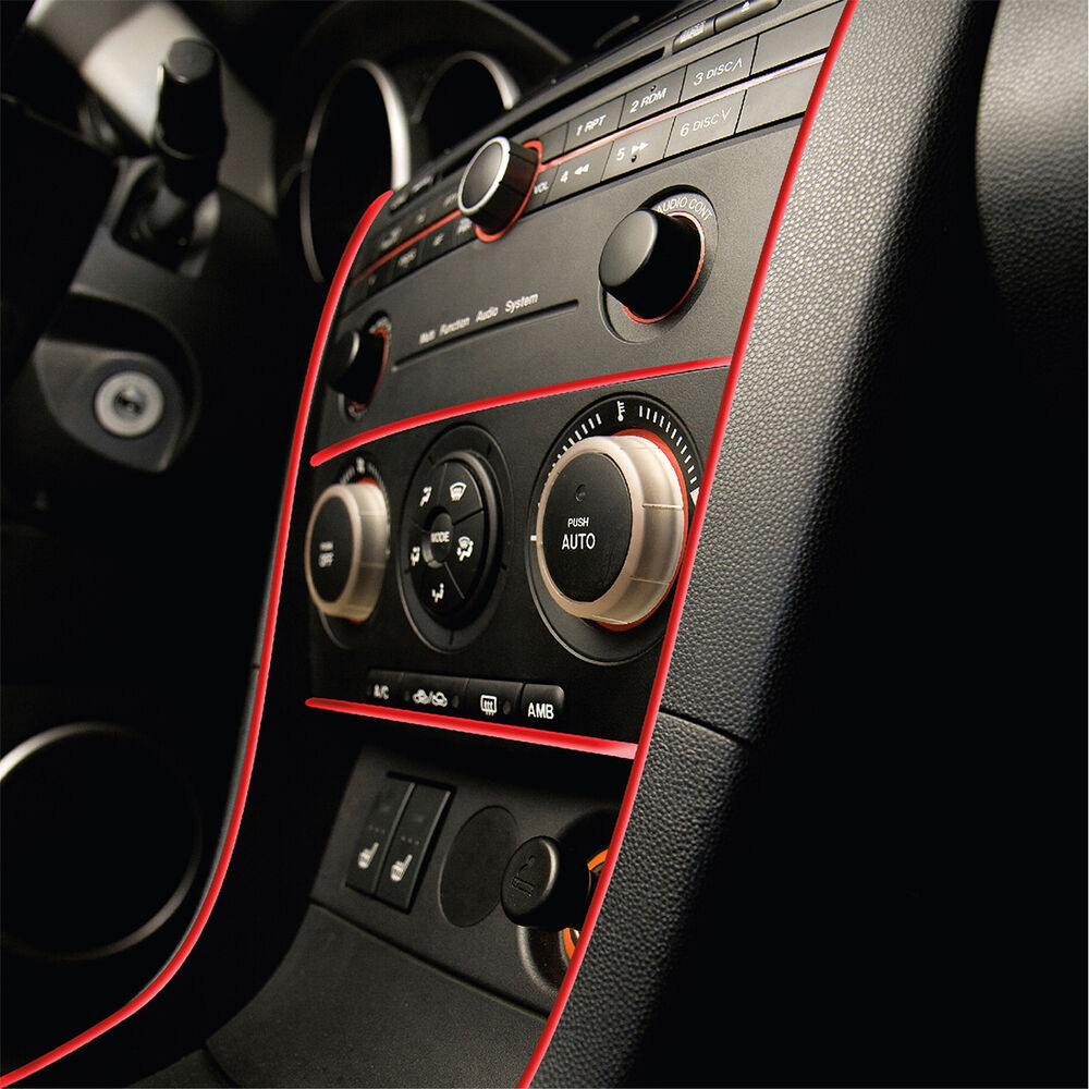 TypeS Interior Accent Strip Red 3.2m | Supercheap Auto