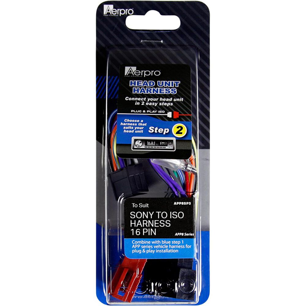 Aerpro APP8SP3 Head Unit Specific Wiring Harness | Supercheap Auto