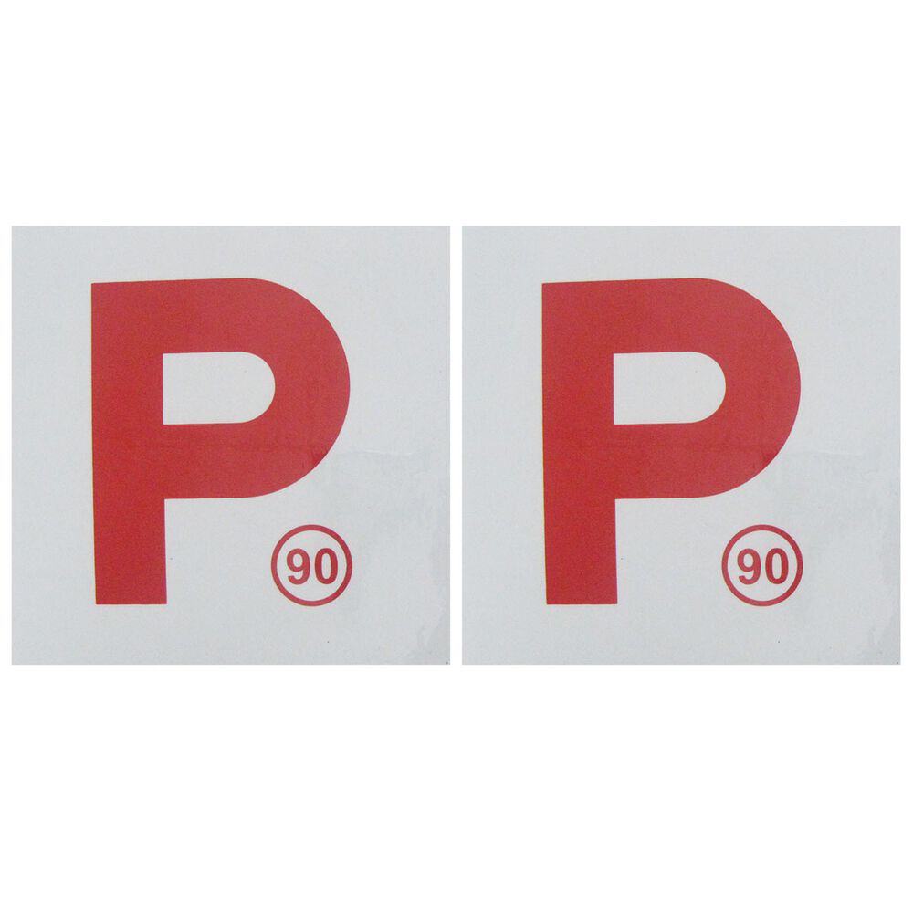 SCA P Plate - Magnetic, NSW (90), 2 Pack | Supercheap Auto