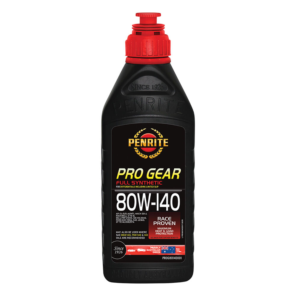Penrite Pro Gear Oil - 80W-140, 1 Litre | Supercheap Auto