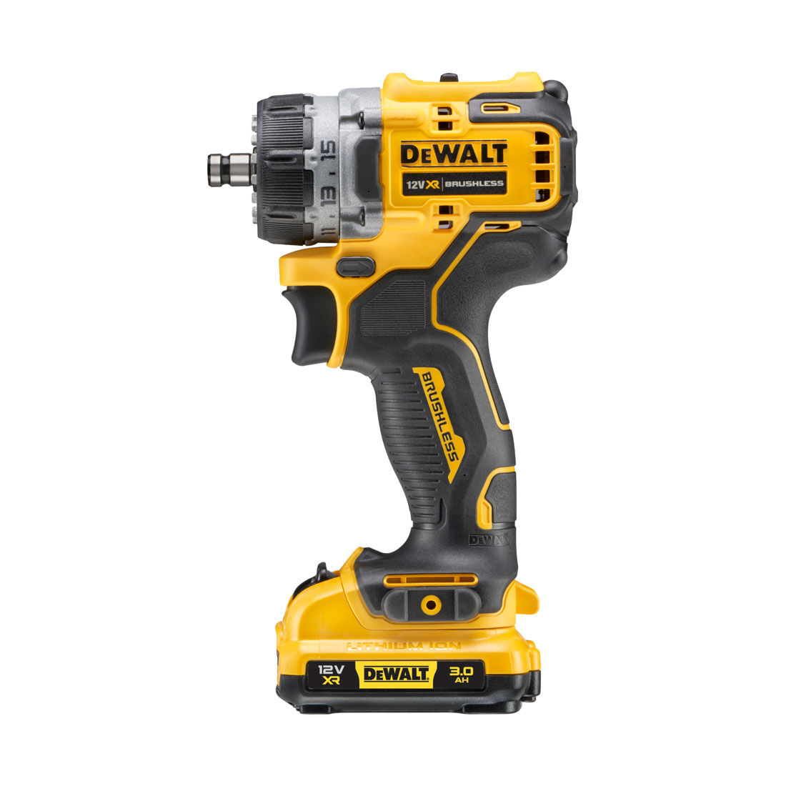 DeWALT XR 12V Brushless Sub Compact Multi Head Drill Driver Kit 3.0Ah Supercheap Auto