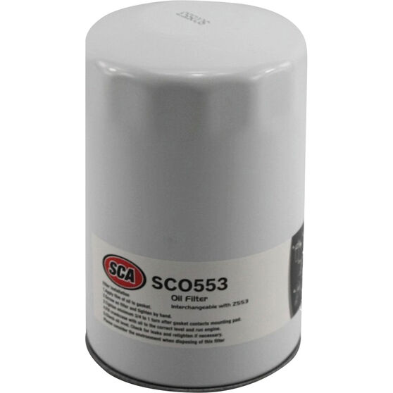 SCA Oil Filter SCO553 (Interchangeable with Z553) | Supercheap Auto