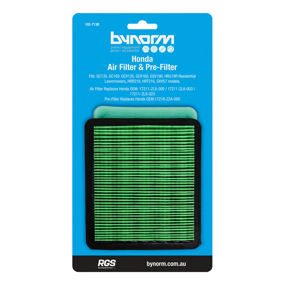 Bynorm Lawnmower Air Filter Suits GSX135 | Supercheap Auto