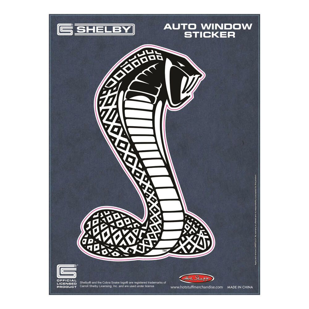 Hot Stuff Sticker Shelby Cobra Chrome | Supercheap Auto